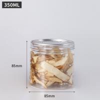 China Customizable Plastic Jar Containers with Aluminum Lid and Customization-Friendly Design for sale
