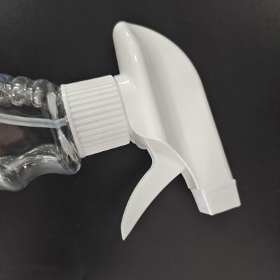 China Customized Logo White Trigger Sprayer Bottle for Screen Printing in White/ Transparent/ Customer Request for sale