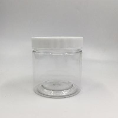 China 8oz Plastic Storage Jars Customization Durable Clear Containers Designed for Pharmaceutical Samples Cosmetic and Food Storage for sale