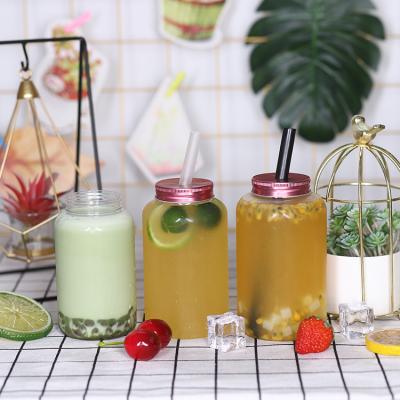 China 0.5kg Milk Tea Bottles Leak Proof Modern Design Suitable for Beverage Packaging and Storage Solutions for sale