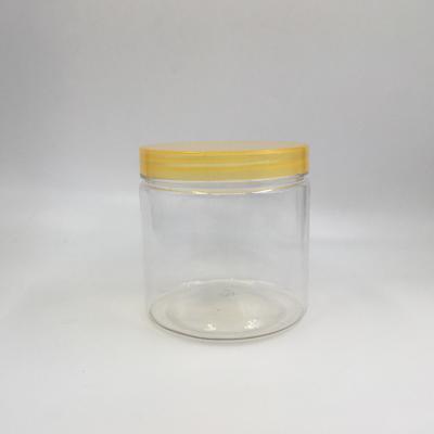 China Transparent Plastic Jar Containers Featuring Logo Customization in Capacities 2oz 3oz 4oz 5oz 6oz 7oz 8oz Designed for Product Packaging for sale
