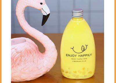 Cina commestibile 100% di plastica della bottiglia dell'ANIMALE DOMESTICO 300ml del tè trasparente del latte in vendita