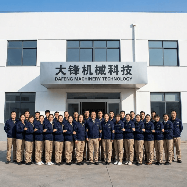 dafeng shoes machinery team