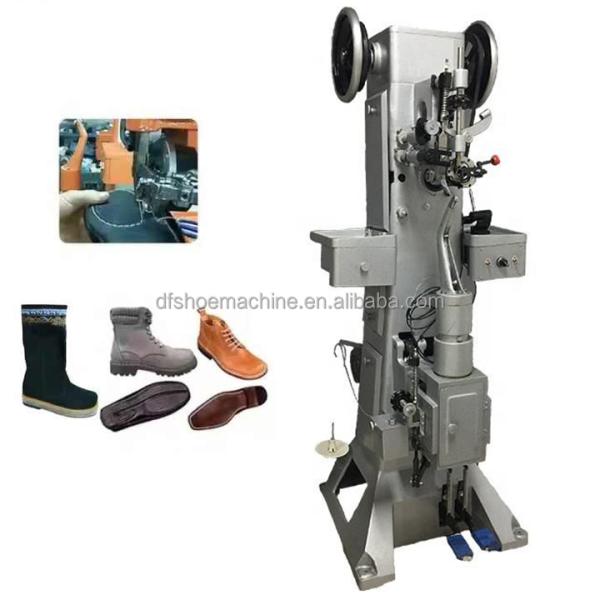 Quality Fully Automatic Shoe Making Machine Vertical Shoe Inner Side Outsole Sole Stitching Sewing Machine for sale