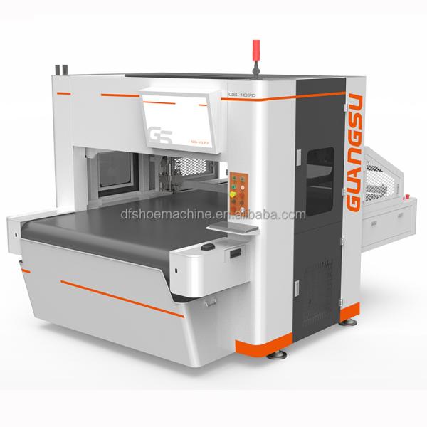 Quality Automatic Digital CNC Leather Edge Cutting Machine Fabric PU Gloves Shoes 3D Upper Vibrate Knife Cutting Machine for sale