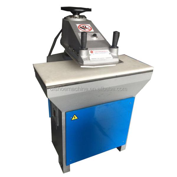 Quality Hydraulic Shoes Upper Leather Swing Arm Die Clicker Press Leather Cutting Machine Cutter for sale