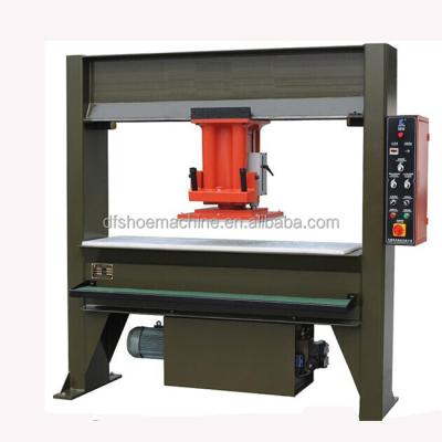 China Shoe Making Hydraulic Manual Shoe Sole Multi-layer Genuine Leather Die Cutting Press Machine for sale