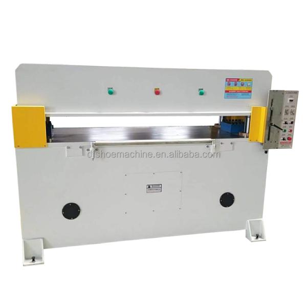Quality Hydraulic Slipper Sole PU Leather Shoes Upper Belt Die Clicker Press Leather Cutting Machine for sale