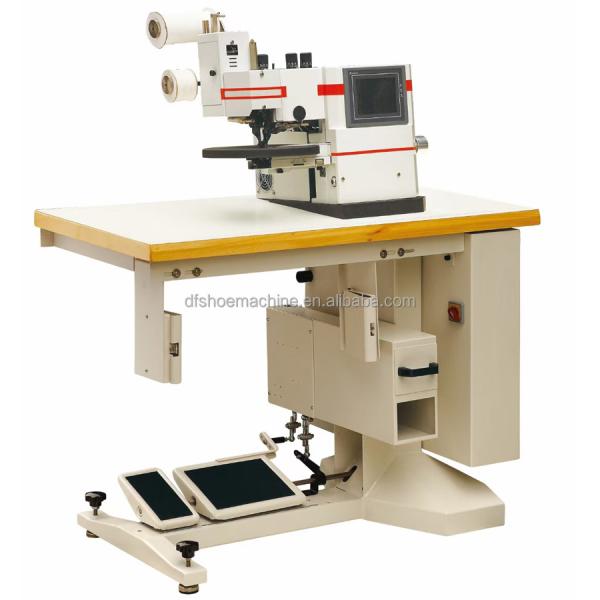 Quality Leather Production Machinery Industrial Automatic Gluing Shoe Upper Edge Leather Folding Machine for sale