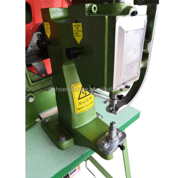 Quality Sneaker Safety Brake Leather Shoe Making Upper Eyelet Riveting Machine Shoe for sale