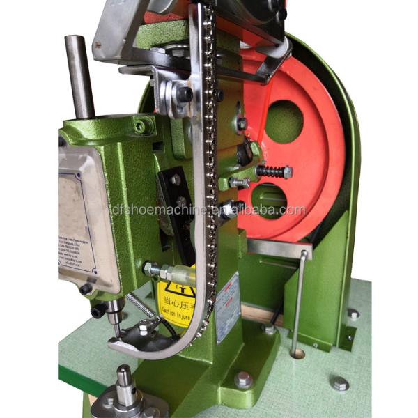 Quality Sneaker Safety Brake Leather Shoe Making Upper Eyelet Riveting Machine Shoe for sale