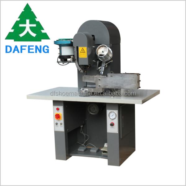 Quality Footwear Safety Brake Automatic Shoes Making Hook Button Fastening Fixing for sale