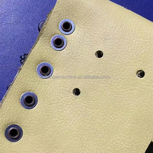 Quality Automatic Safety Sneaker Brake Shoes Making Leather Upper Button Rivet Riveting for sale