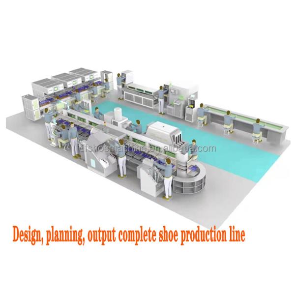Quality Fully Automatic Safety Sport Shoe Making Machine Intelligent Robot Workstation for sale