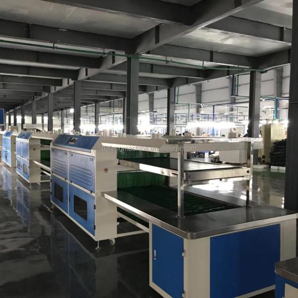 Quality Double Layer Shoe Upper OutSole Attaching Assembly Line Shoe Cement Drying for sale