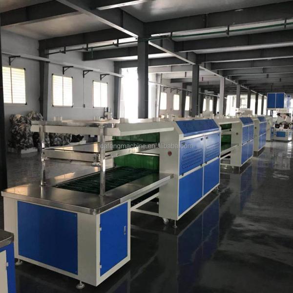 Quality Double Layer Shoe Upper OutSole Attaching Assembly Line Shoe Cement Drying for sale