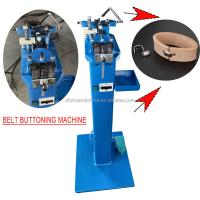 China Leather Belt Buckle Stapling Machine Horse Tack Belt Loop Locking Nailing Machine for sale