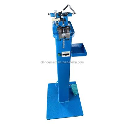 China Leather Belt Buckle Stapling Machine Horse Tack Belt Loop Locking Nailing Machine for sale
