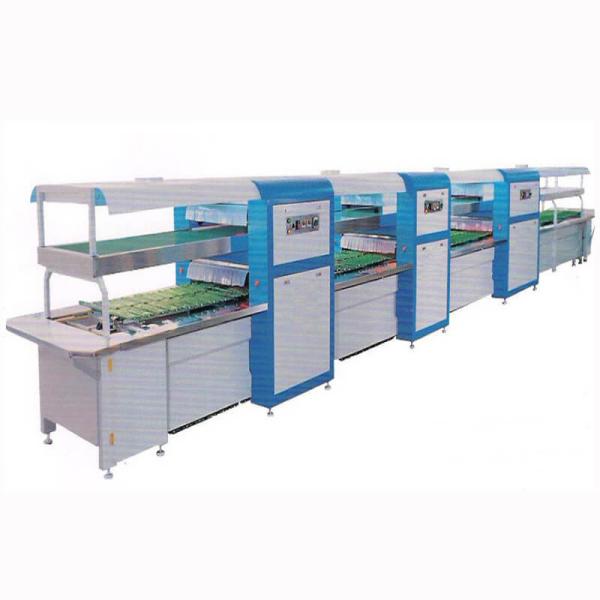 Quality Double Layer Shoe Upper OutSole Attaching Assembly Line Shoe Cement Drying for sale