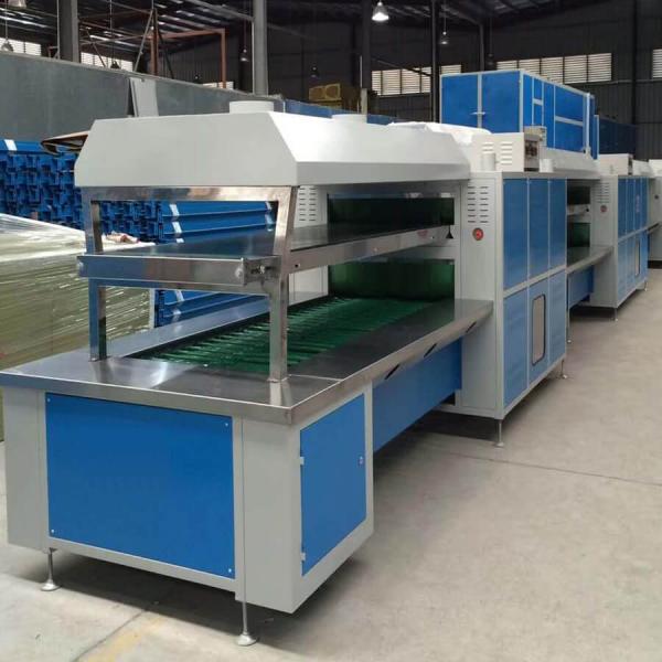 Quality Double Layer Shoe Upper OutSole Attaching Assembly Line Shoe Cement Drying for sale