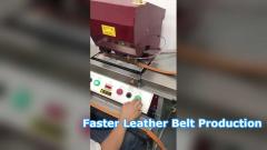 Leather production machinery Hydraulic Press Leather Belt Holes Punching Machine