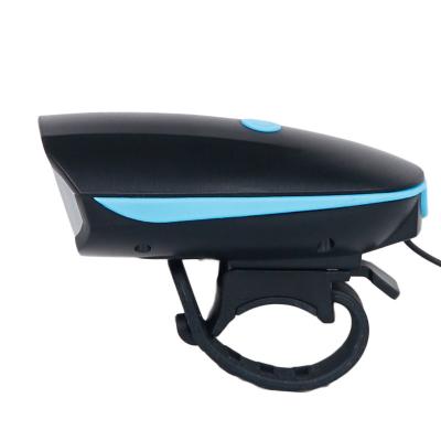 中国 2022 Waterproof Rechargeable Bicycle Front Light Led Bike Light With 120db Bicycle Bell Speaker 販売のため
