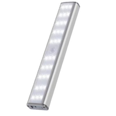 Cina Motion Sensor Control PIR LED Motion Sensor Light Closet Wardrobe Bed Lamp Under Cabinet Room Night Led Cabinet Stairs Kitchen Home Lighting in vendita