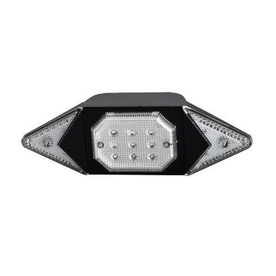 Cina New Design USB Control Style Morden Morden Biker Outdoor Special Black ABS Plastic Bike Light in vendita