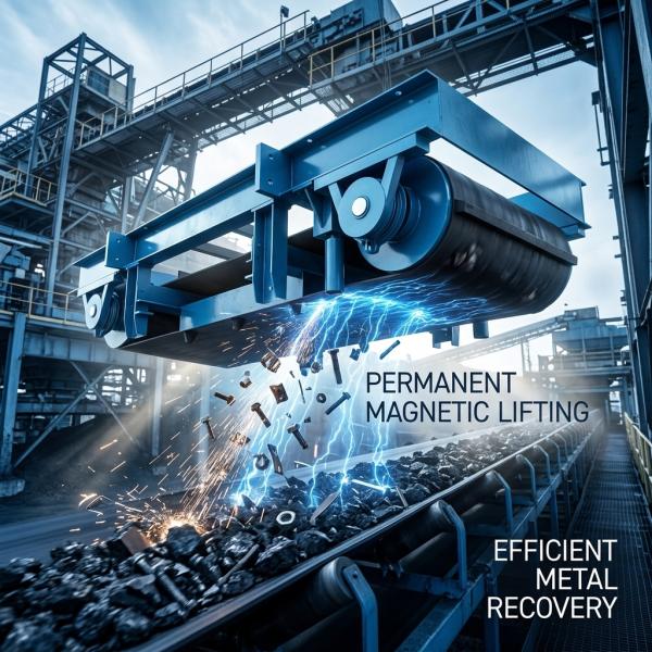 Quality Suspended Permanent Strong Magnetic Iron Suction Machine In Casting 1.5Kw for sale