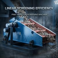 Quality Inertia Linear Screening Machine Fine Vibration Screening Machine 20T 25T 30T for sale