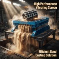 China Sand Casting Vibrating Screening Equipment Simple Operation Zoomzu -L25 for sale