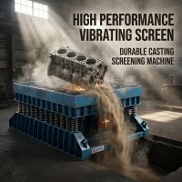 Quality Sand Casting Vibrating Screening Equipment Simple Operation Zoomzu -L25 for sale