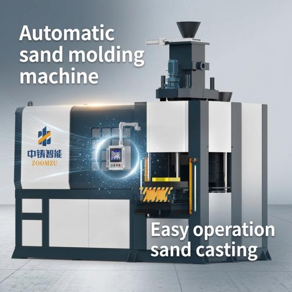 Quality Automatic Sand Molding Machine With Vertical Sandblasting Easy Operation for sale