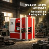 Quality Horizontal Flaskless Sided Blowing Sand Molding Machine Automated for sale