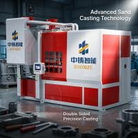 Quality Flaskless Double Sided Blowing Sand Molding Machine Automatic Moulding Machine for sale