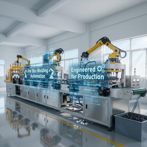 Quality Hot Box Moldingmethod Automatic Molding Production Line Varies By Model Engineered for Stability and Long Term Operation for sale