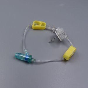 Quality Safety Huber Needle for Chemotherapy Antibiotics and Tpn IV Port for sale