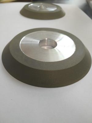 China 1V1 shape diamond grinding wheel Green Color,1V1 Resin Bonded Diamond Grinding Wheels With 30 Degree Angle for sale