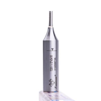 中国 二重フルート TCT のまっすぐなビットの反壊れた直径 12mm の耐​​久財 販売のため