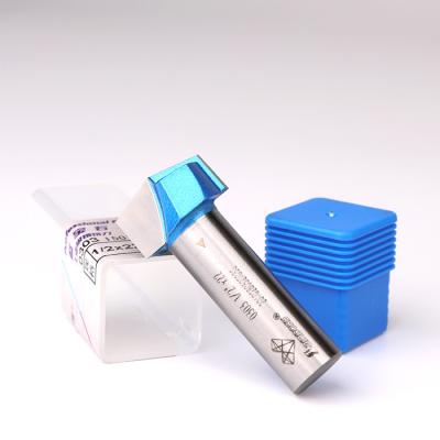 中国 さびない携帯用 90 度のルーター ビット、防蝕 V のフライス盤 販売のため