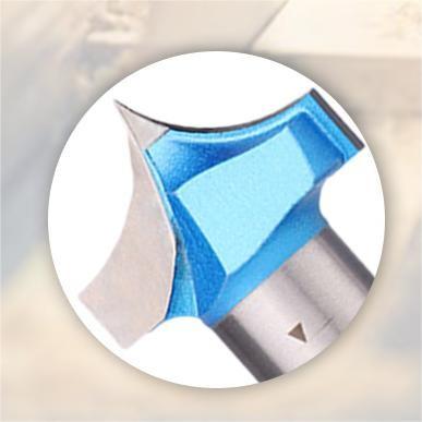 China Woodworking Tools Carving Bottom Cleaning Router Bit And Milling Cutter for sale