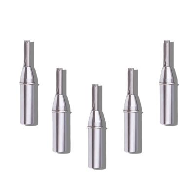 Cina OEM TCT Straight Bit Lamboss Wood Router Bit 2mm 3mm 4mm 6mm Carbide 2 flauti in vendita