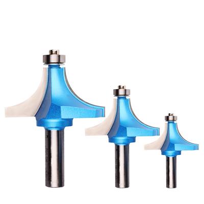 China Lamboss Corner Round Over Edge Forming Router Bits Roundover CNC Bits for sale