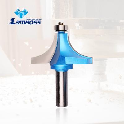 China Lamboss Corner Round Bit With Bearing Wood Router Bit Milling Cutter For Fine Woodworking for sale