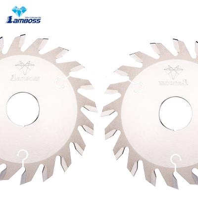 中国 ランボス 100mm フラット歯刃 Mdf刃 円形サーブ刃 縁帯の機械用 販売のため