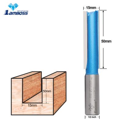 China Lamboss Long Blade Straight Bit New Design Wholesale Woodworking Tools Tip  Milling Cutter for sale