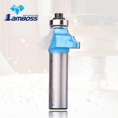 China Lamboss Custom Woodworking Classical Moulding Bit Double R Chamfer Router Bits for sale