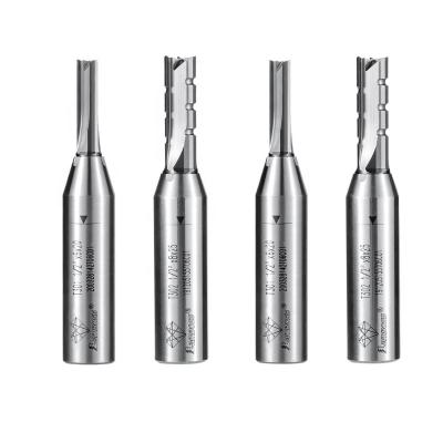China Lamboss 3Flute Straight Router Bit TCT Router Bits 1/2 Shank Straight Milling Cutter CNC Machine Tools for sale