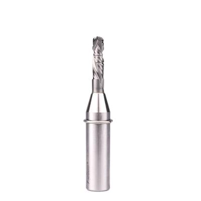 China Custom ODM OEM Durable Effective Woodworking Design Fixing Position Ring Milling Cutter TCT Compression Router Bit for sale