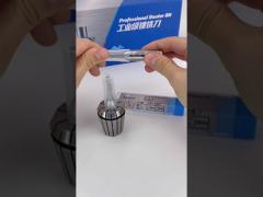 Carbide Three Edges Compression Bit TCT Straight Bit 6mm For Drilling Trimming